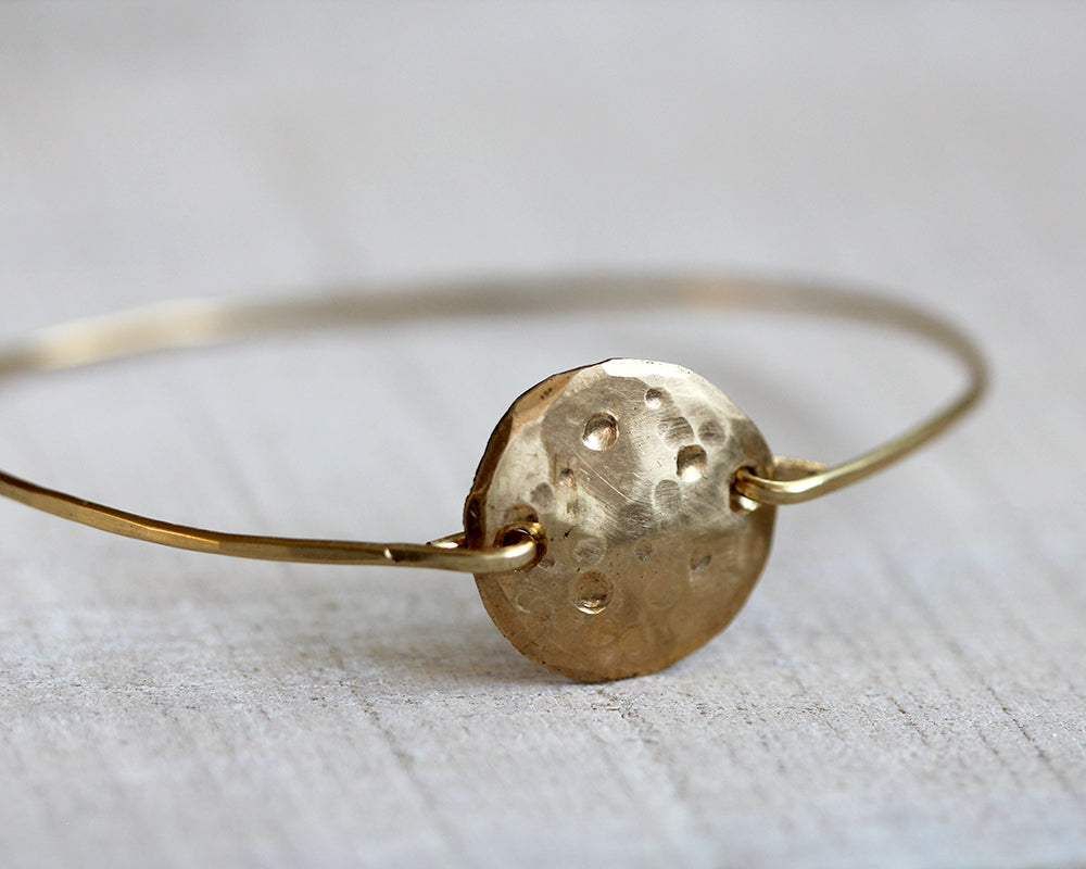 Moon bangle – Praxis Jewelry