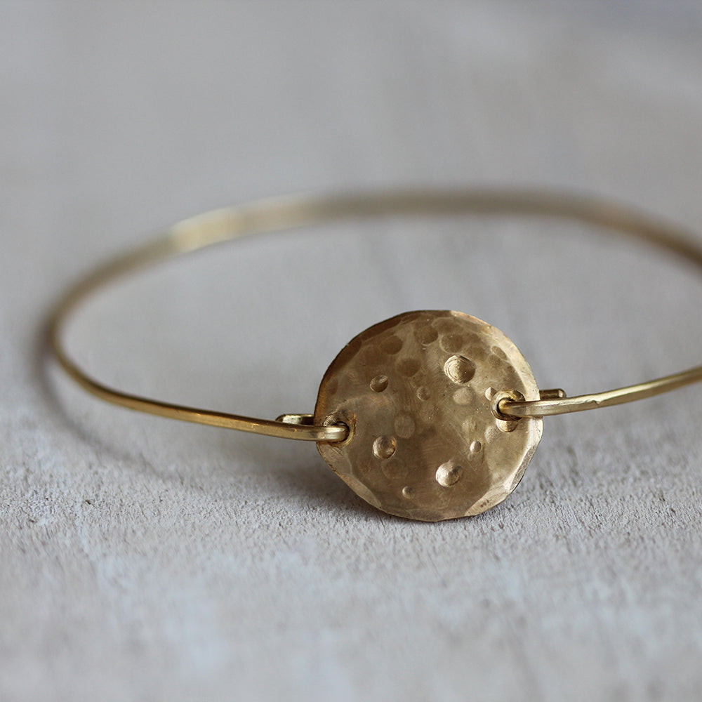 Moon bangle – Praxis Jewelry