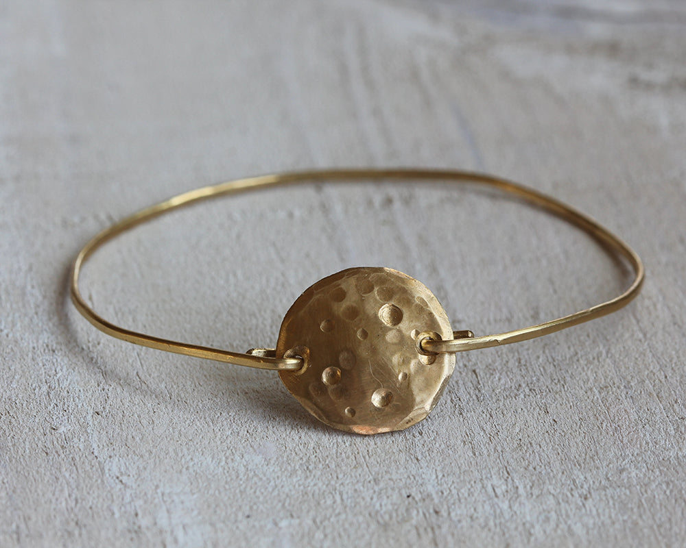 Moon bangle – Praxis Jewelry